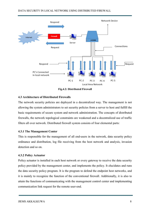 4 Data Security In Local Network Using Pdf Computer Networking 