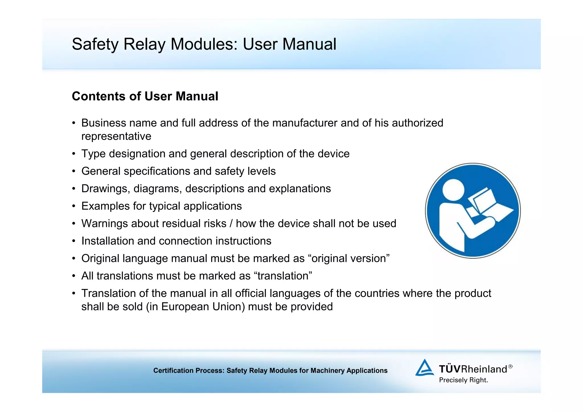 4 david schepers certification process safety relay modules for ...