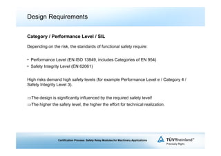 4 david schepers certification process safety relay modules for ...
