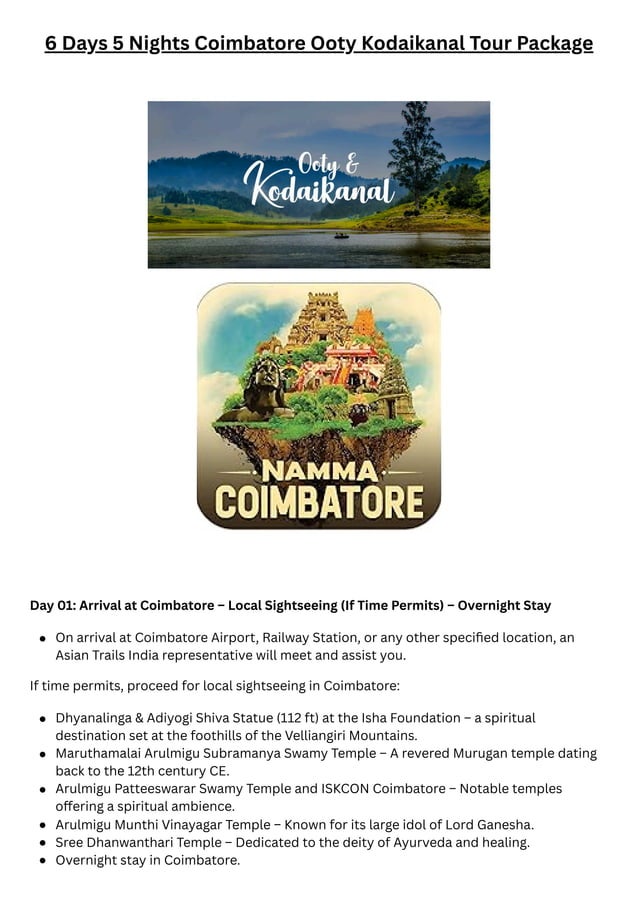 6 Days 5 Nights Ooty Kodaikanal Tour Package (2).pdf