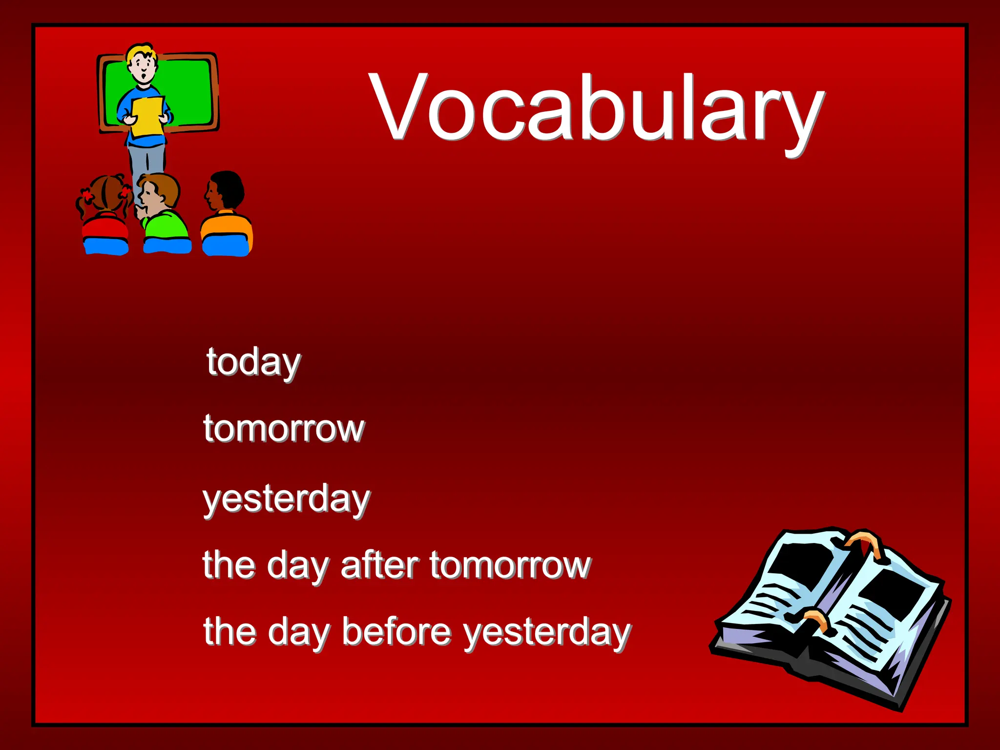4° Days and months vocabulary practice english | PPT