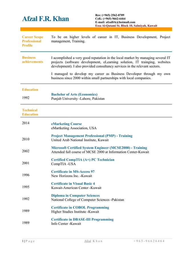 Afzal_cv_english_2 (updated) (2) | DOC