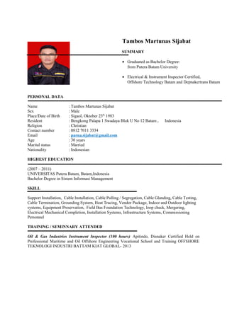 CV.Tambos Sijabat | DOC