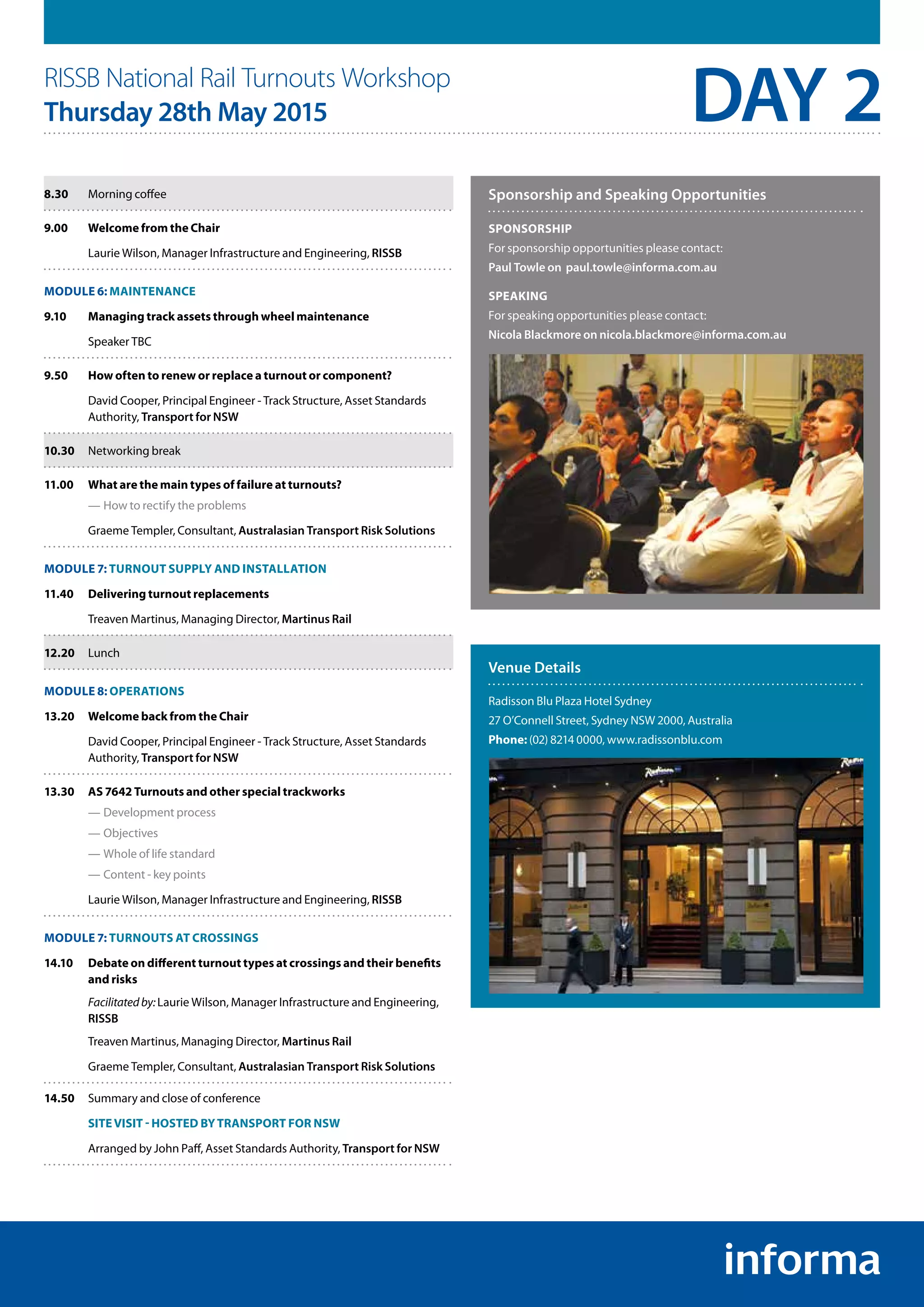 RISSB Rail Turnouts Brochure | PDF