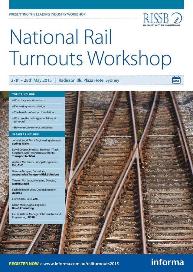 RISSB Rail Turnouts Brochure | PDF
