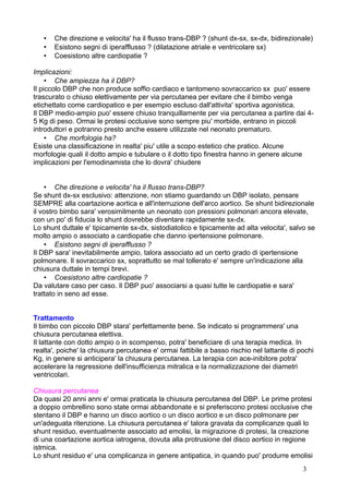 Il dotto di Botallo nel bambino | PDF
