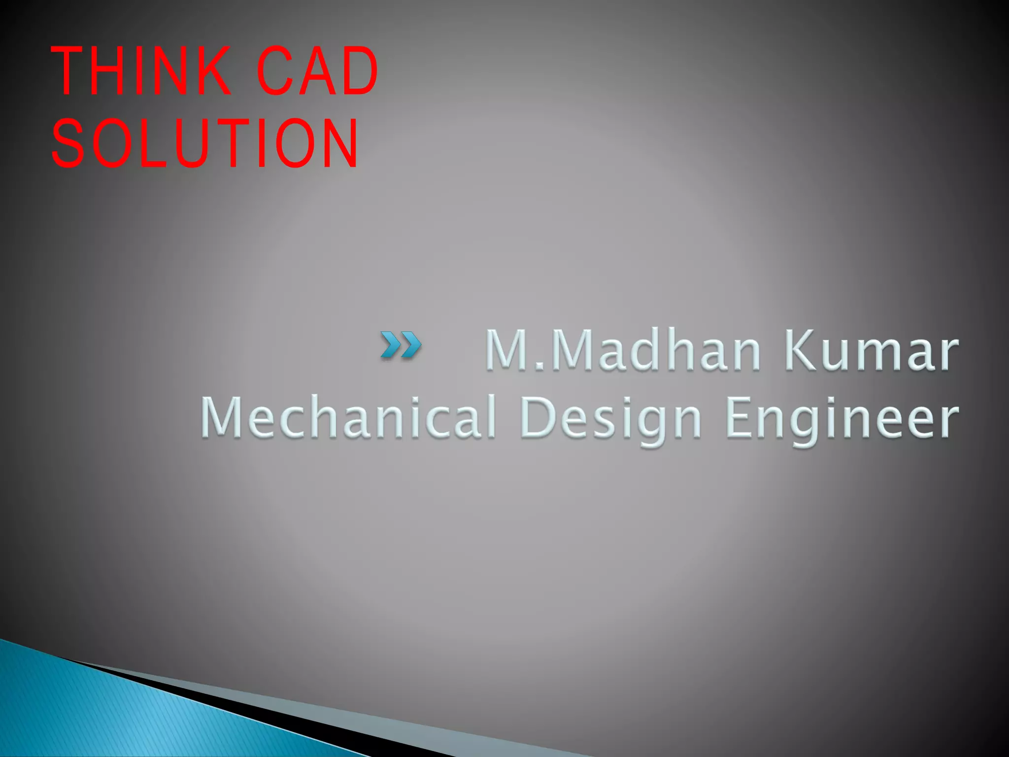THINK CAD SOLUTION-My Freelancer Works | PDF