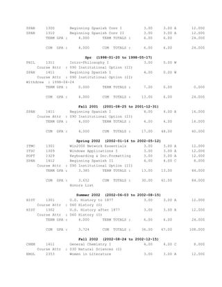 hccs_AAS_transcripts | PDF | Undergraduate Education | College Education