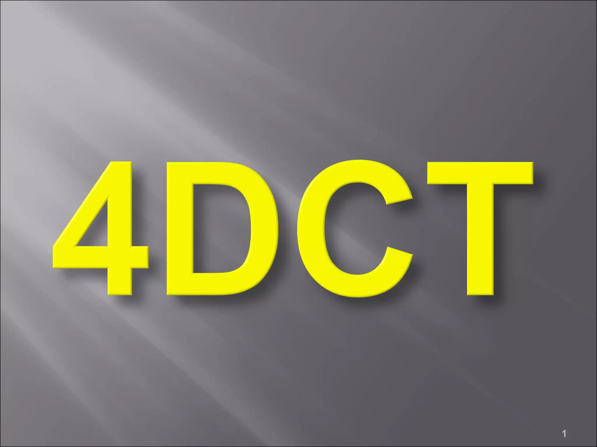 4 dcrt, FourDimensionalConventionalRadiationTreatment | PPT