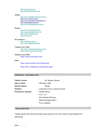Suraj_resume | DOC