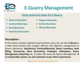 E-Quarry | PPT