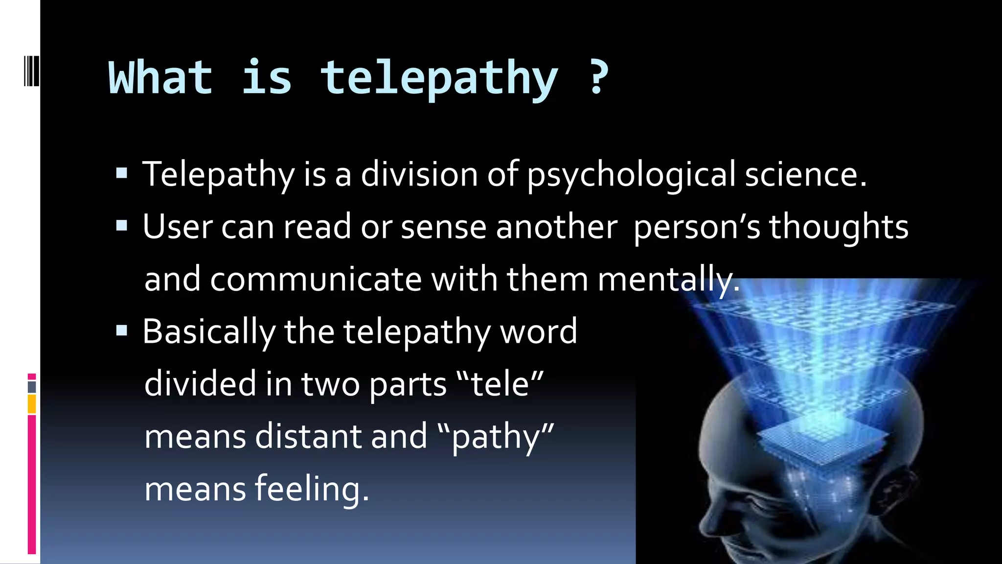 Communication_Telepathy | PPTX