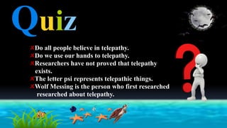 Communication_Telepathy | PPTX