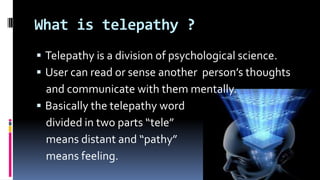 Communication_Telepathy | PPT