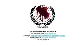 VNMUN Presentation | PPTX