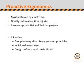 Workstation Ergonomic HSW | PPTX