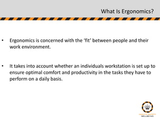 Workstation Ergonomic HSW | PPTX