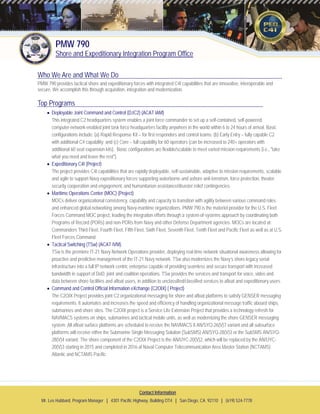 PMW 790-Tear Sheet_Feb 15-approved | PDF | Defense Industry | Industries