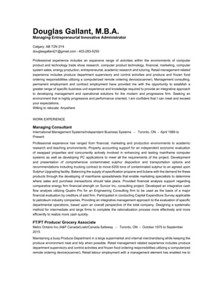 Douglas-Gallant-M.B.A | PDF