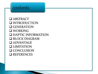 Haptic_Technology | PPT
