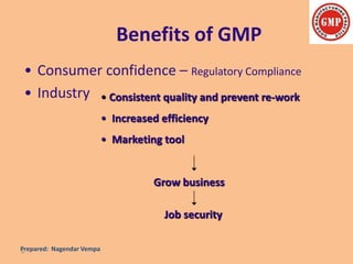 GMP Training slide | PPTX