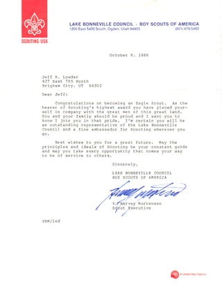 Letter to Rob Bishop regarding NASA Constellation Program | PDF