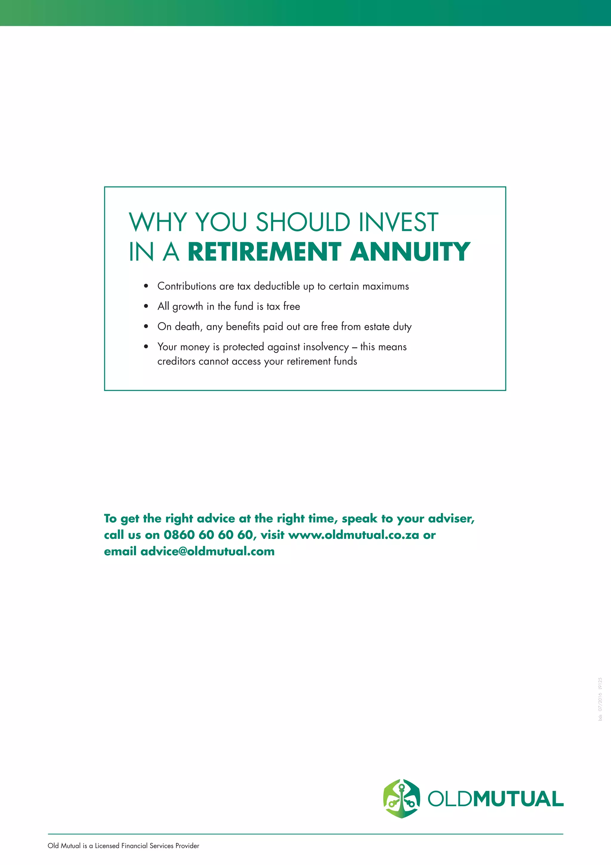 Retirement Solution | PDF