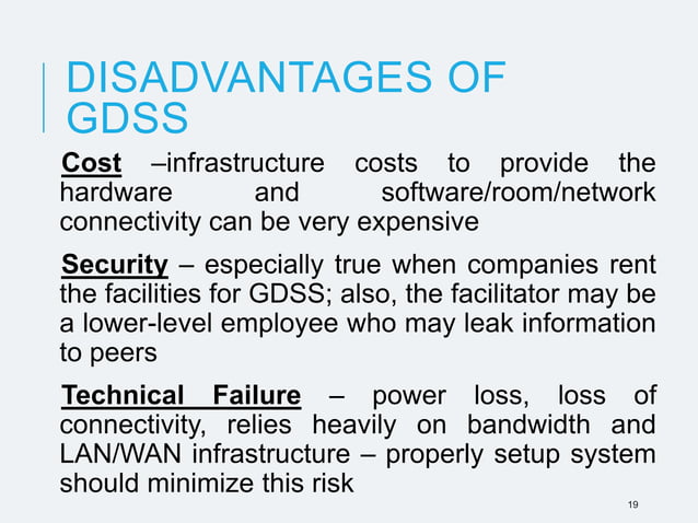 Decision Support and Knowledge Based Systems | PPTX
