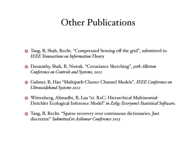 Decomposition and Denoising for moment sequences using convex optimization | PDF