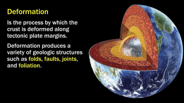 Deformation of Crust | PPT