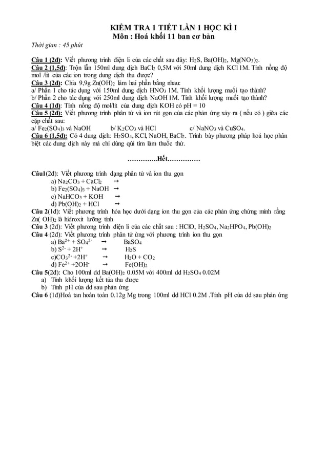 4 de ktra 1 tiet hoa 11 tu luan (1) | PDF