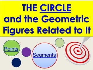 CIRCLES and the POINTS, SEGMENTS, LINES RELATED TO IT | PPTX