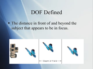 Session 4 Depth of Field (DOF) and Aperture (Photography Class) | PPT ...