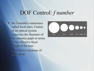 Session 4 Depth of Field (DOF) and Aperture (Photography Class) | PPT ...