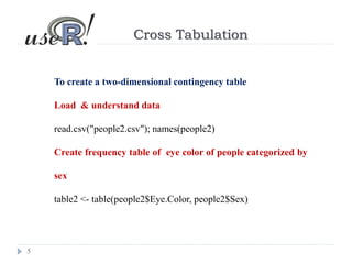 4 Descriptive Statistics with R | PDF
