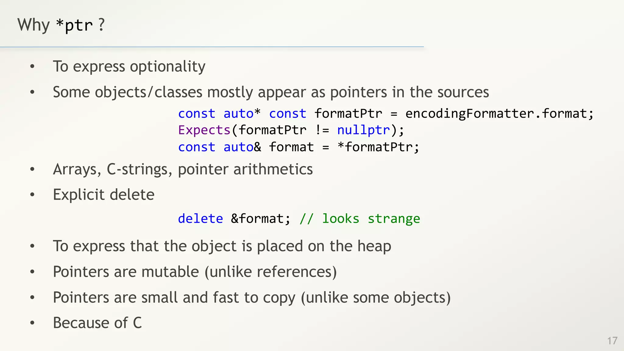 4Developers 2018: Evolution of C++ Class Design (Mariusz Łapiński) | PPT