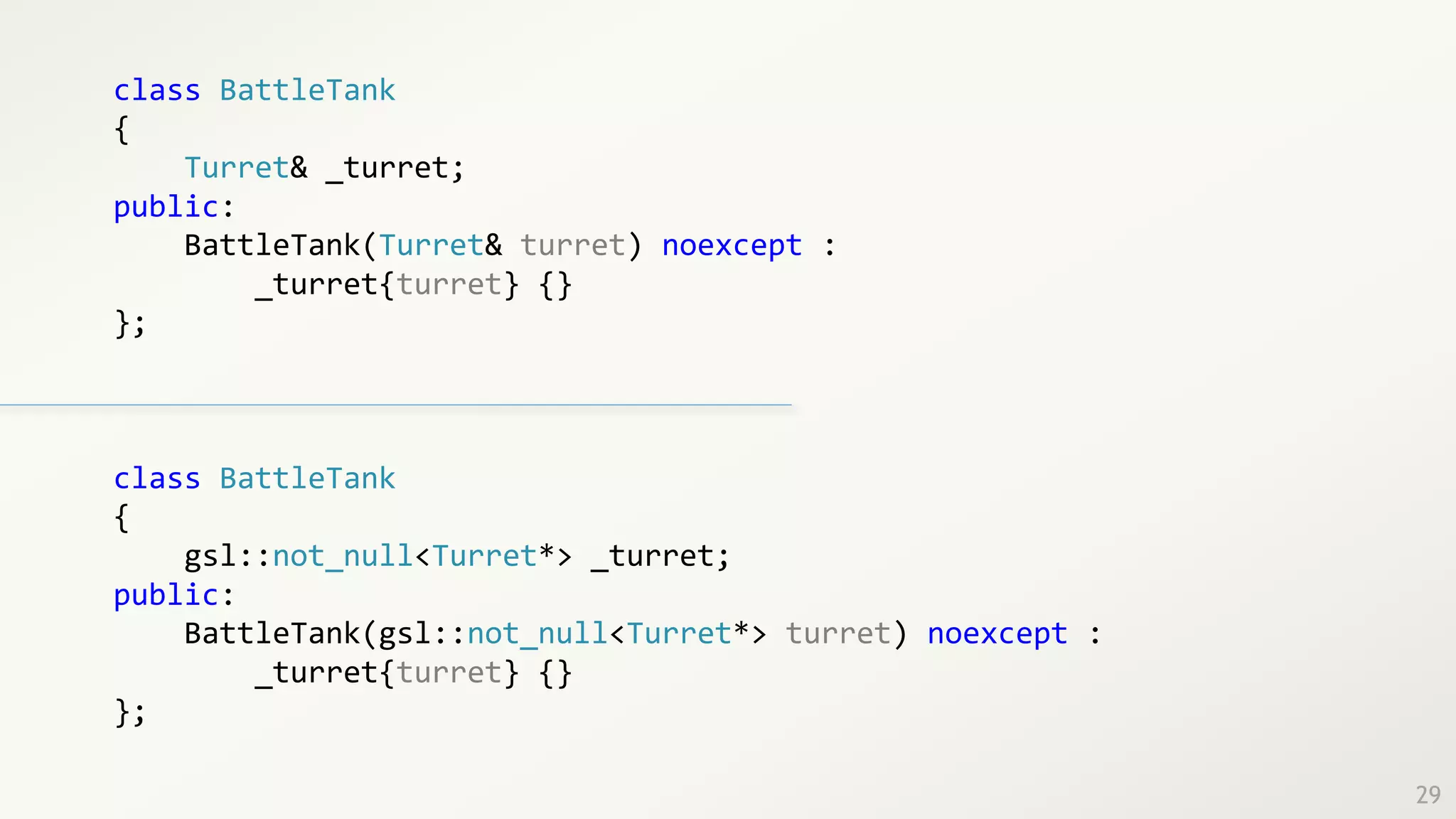 4Developers 2018: Evolution of C++ Class Design (Mariusz Łapiński) | PPT