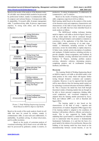 Development of Instructional Model Based on Indonesian National Qualification Framework to ...