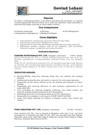 lohani resume | PDF