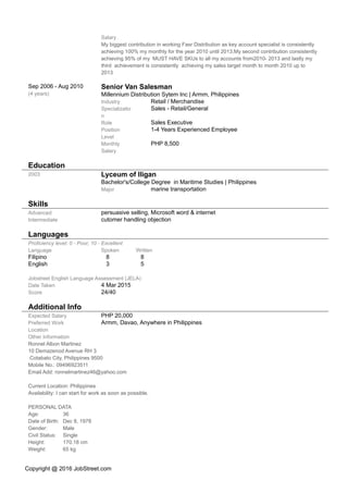 Ronnel Martinez | PDF