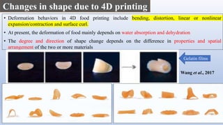 4 D Food Printing of Foods: A Future Path | PPTX | 3-D Graphics ...