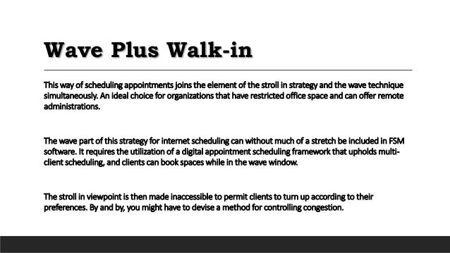 4 Different Types of appointment scheduling and how to manage them ...