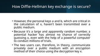 4_Diffie Hellman algorithm for graduates.pptx