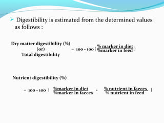 4 digestibility and factors | PPT