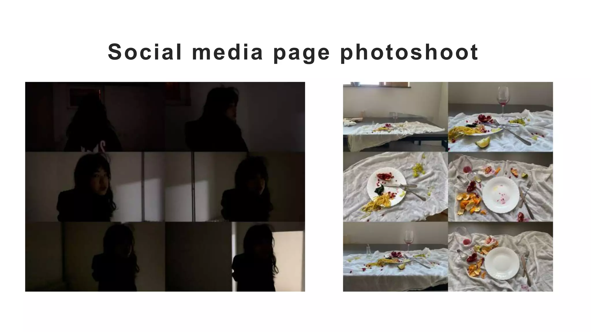 A2 Media Studies Digipak Photo shoot and Social Media Page Photo shoot.ppt