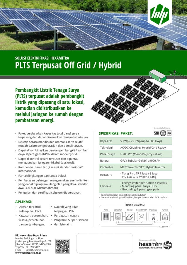 Katalog PLTS Terpusat | PDF