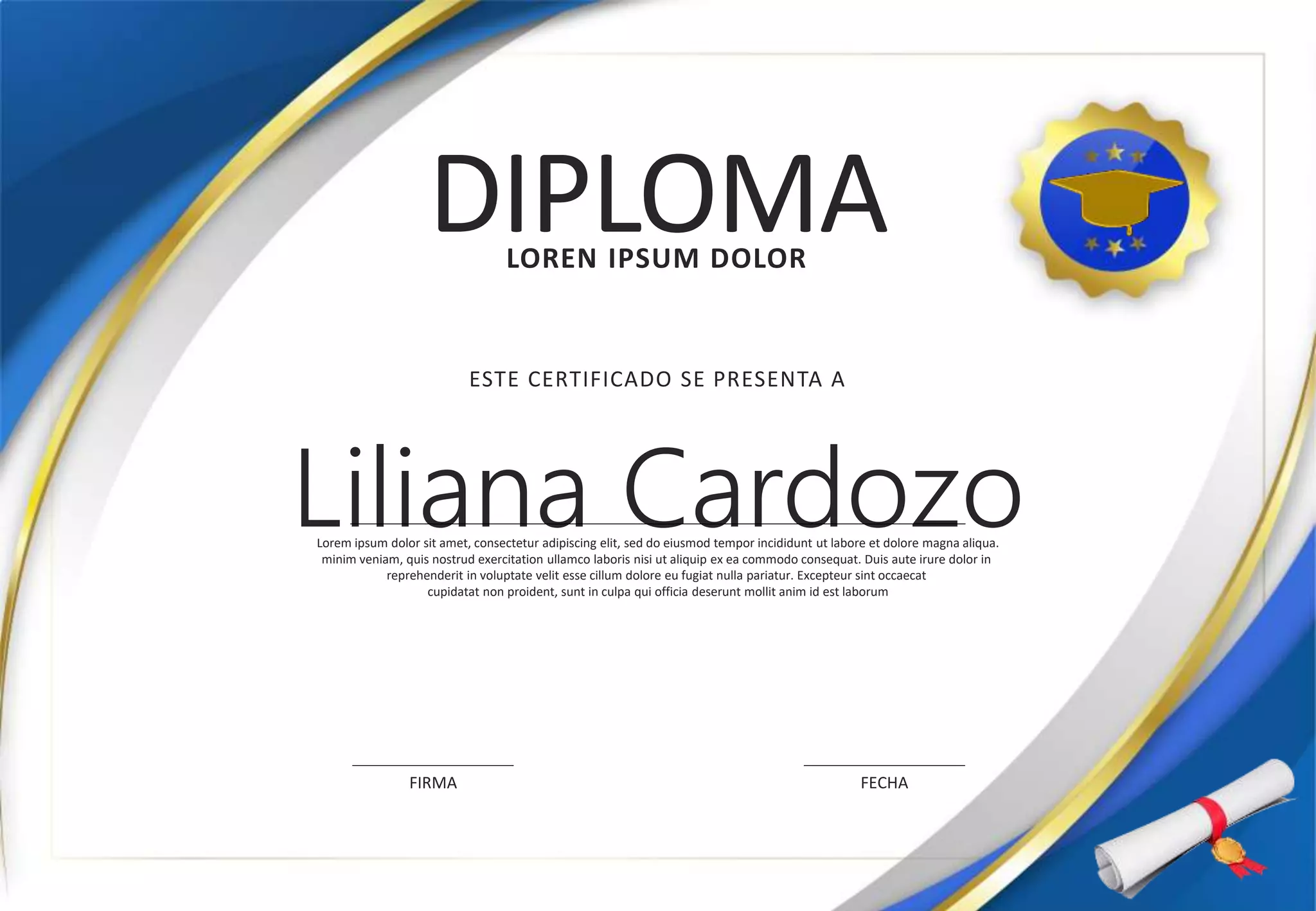 4 Diploma de graduación azul con dorado.pptx