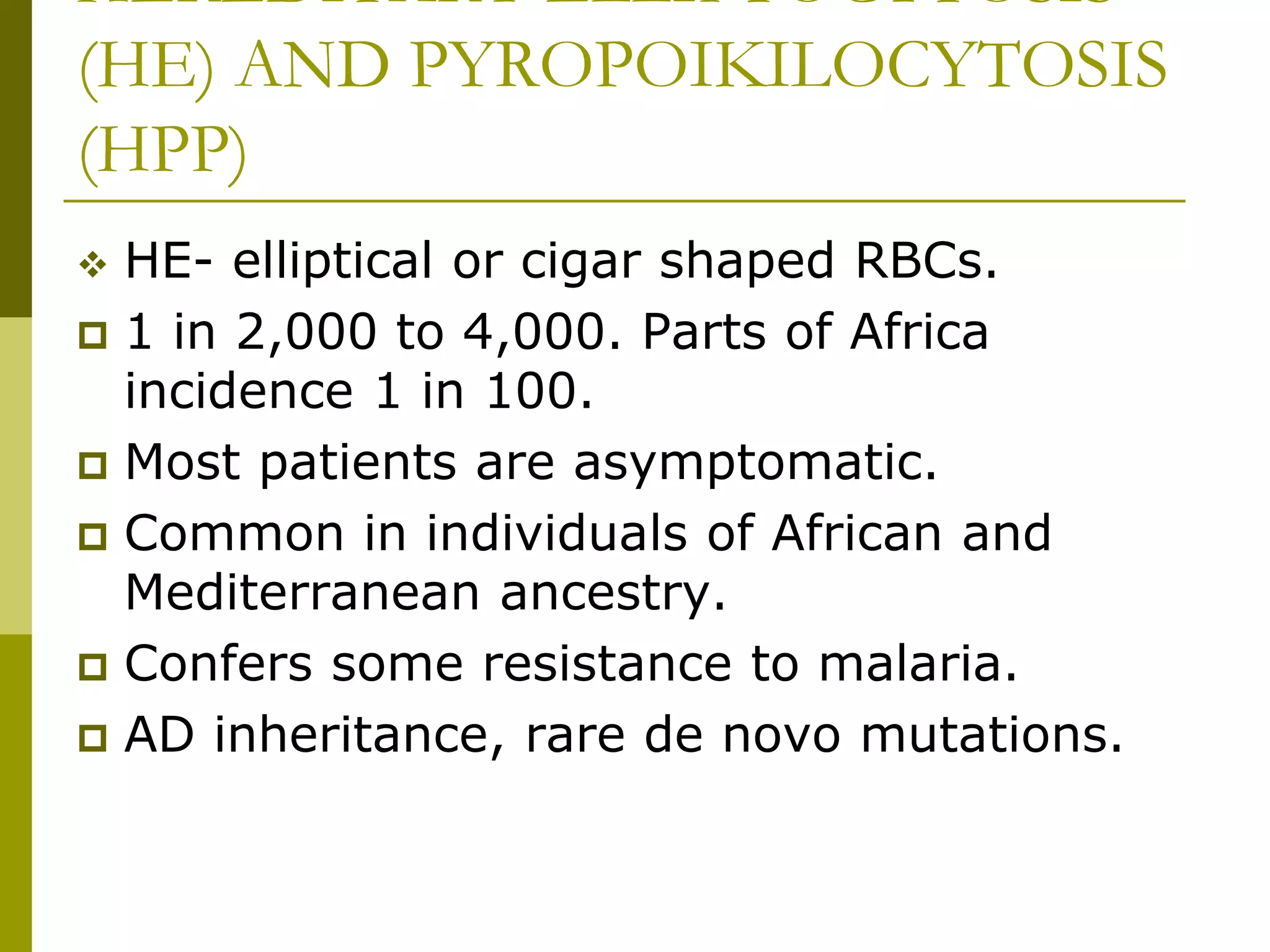 4_DISORDERS OF THE RED CELL MEMBRANE.pptx