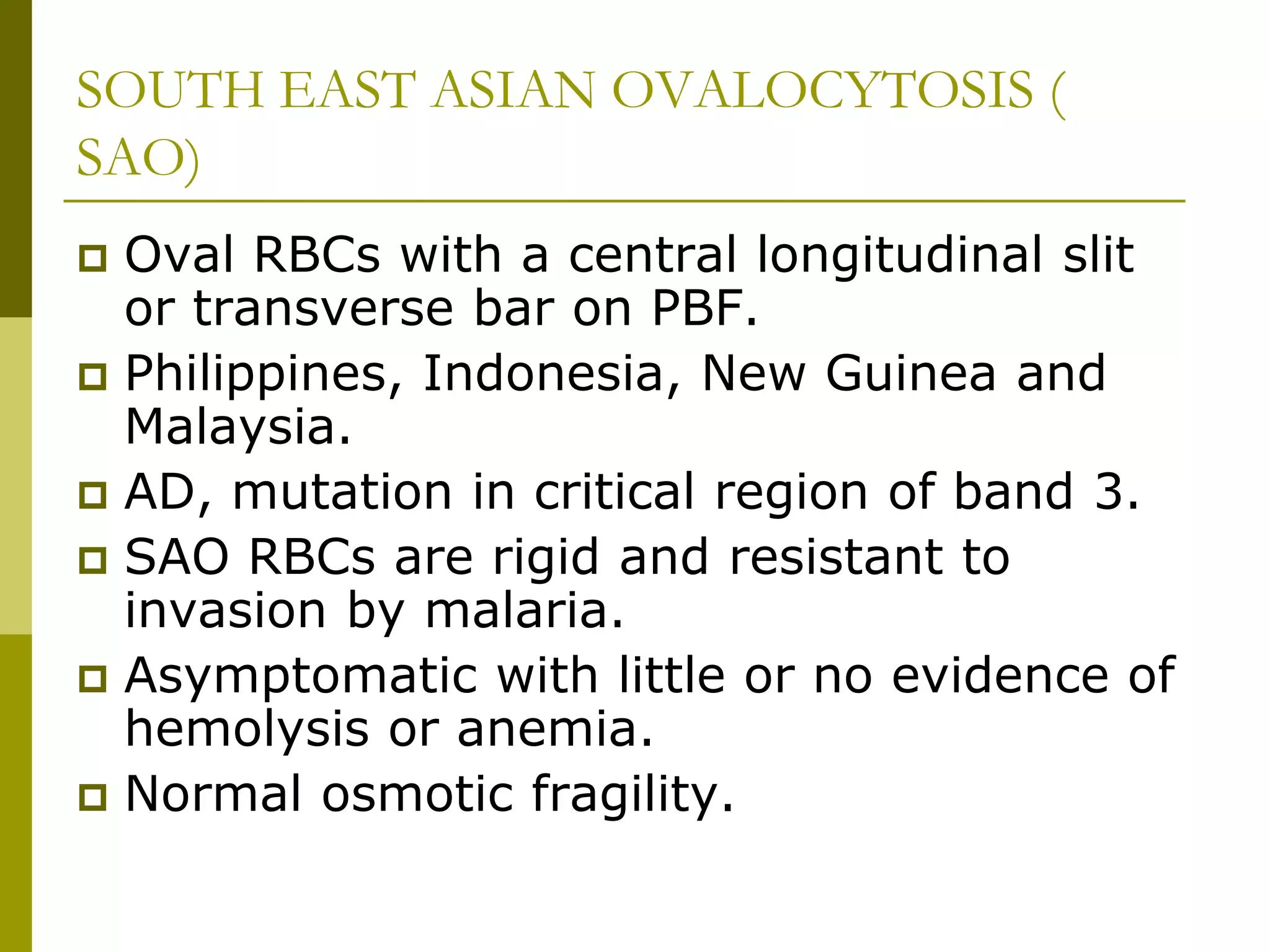 4_DISORDERS OF THE RED CELL MEMBRANE.pptx