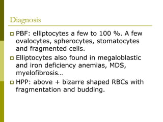 4_DISORDERS OF THE RED CELL MEMBRANE.pptx
